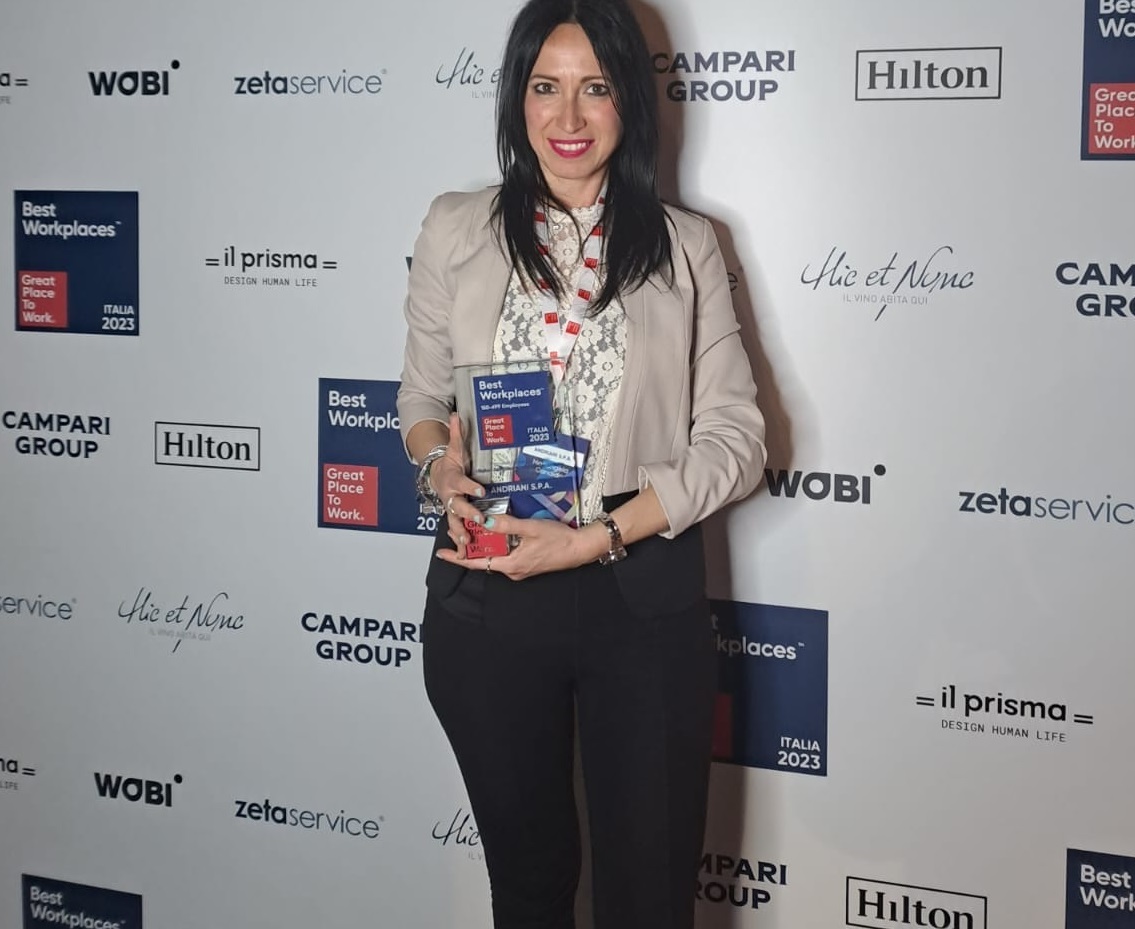 Andriani premiato nella classifica Best Workplace™ Italia | Pasta&Pastai